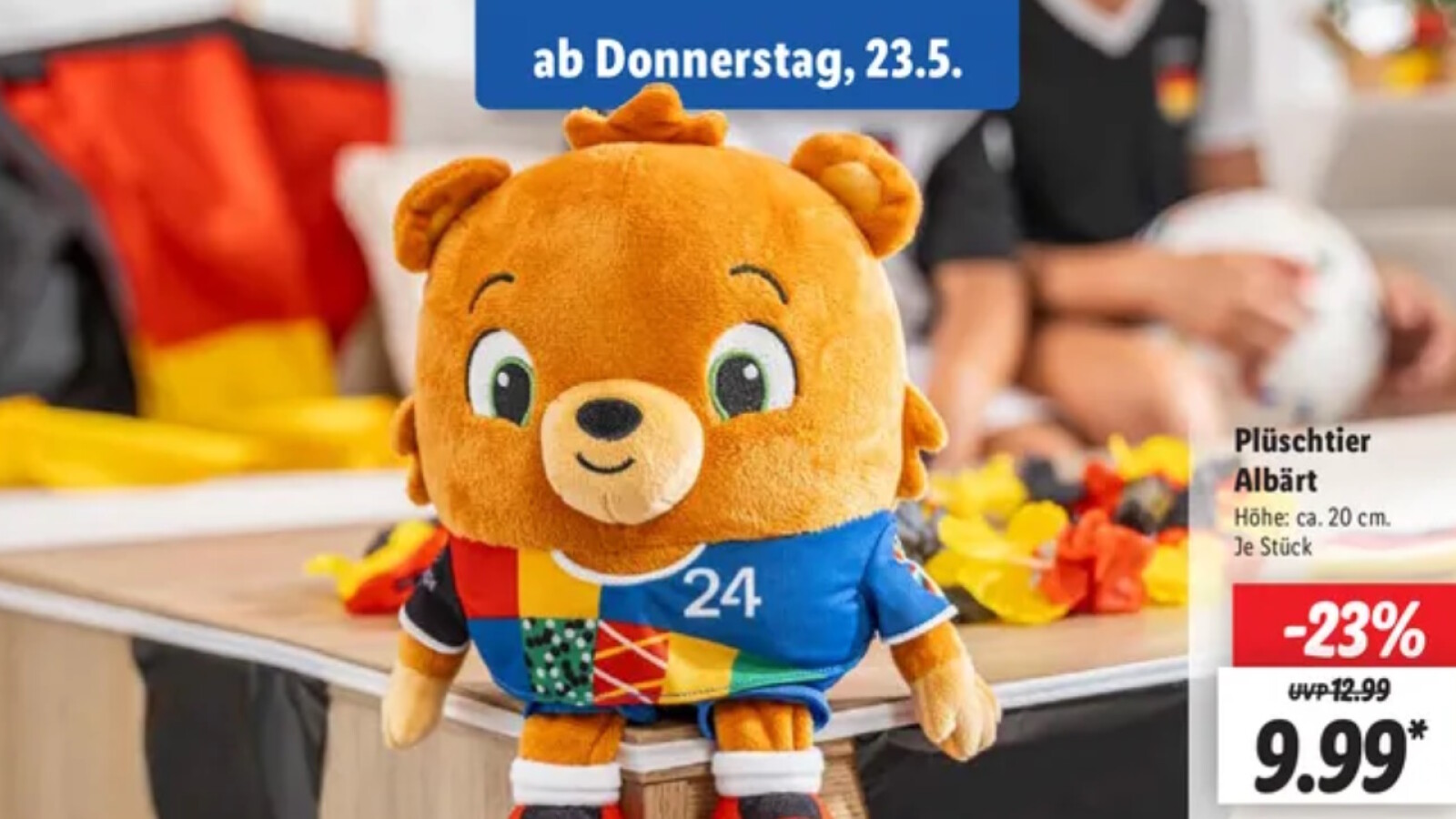 EM-Maskottchen zum Schnäppchenpreis: Lidl unterbietet Amazon | NETZWELT