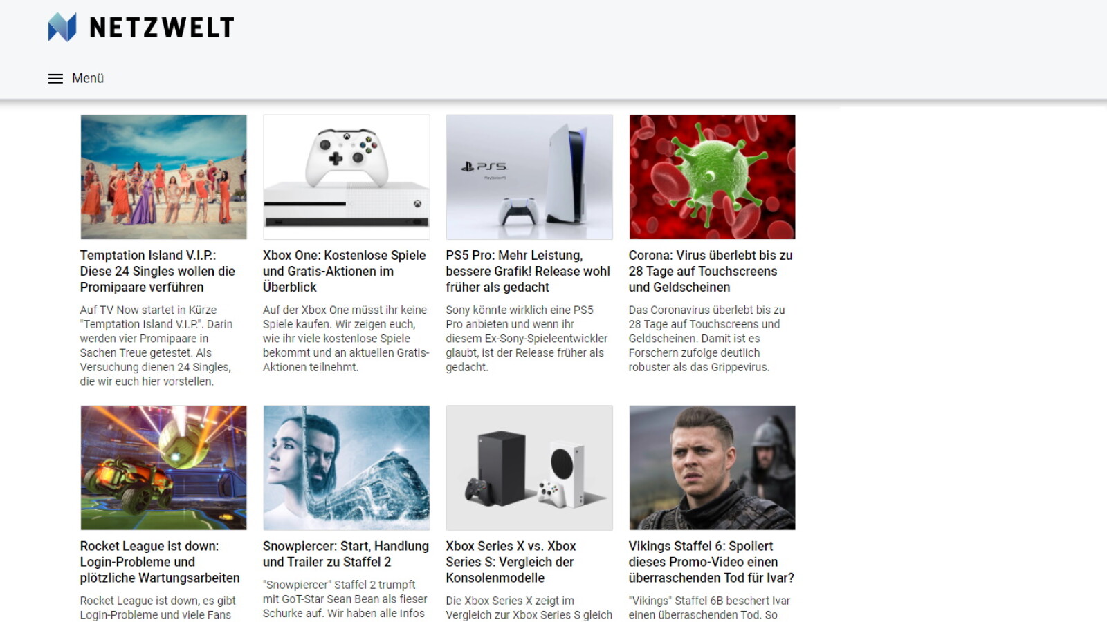 Re-Design von Netzwelt: Schneller, weniger Werbung und mit Dark Mode ...