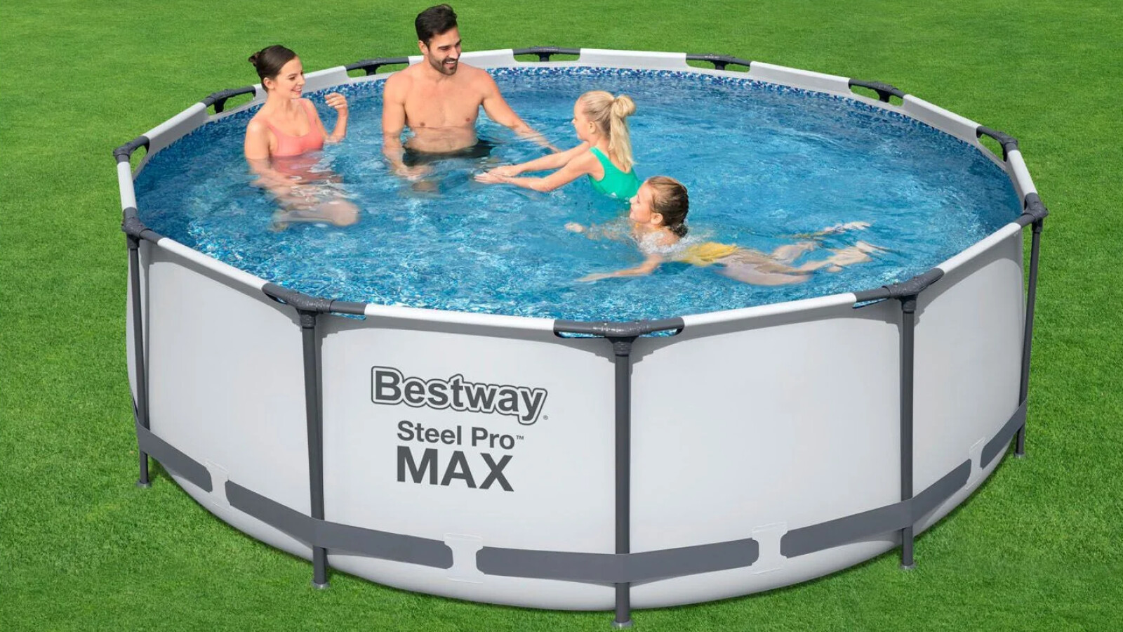 Abkühlung für den Hochsommer: Familien-Pool bei Lidl im Angebot, doch ...
