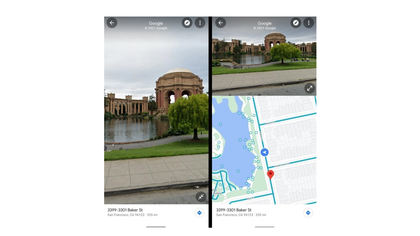 Google Maps: Google testet Splitscreen-Ansicht beim Navigieren | NETZWELT
