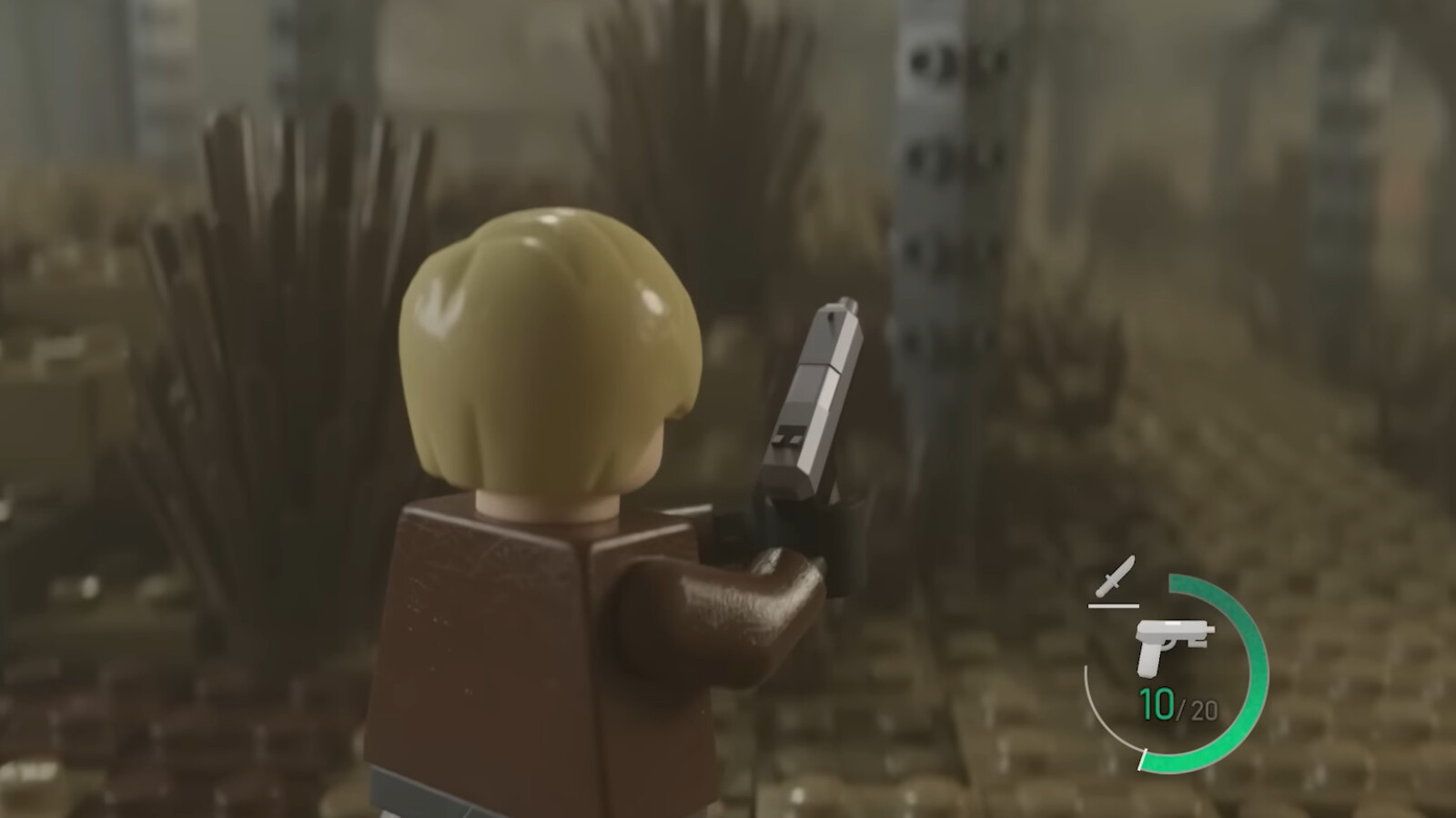 Resident Evil 4 Remake: Horror mit Klötzchen - Fan bastelt Spielanfang ...