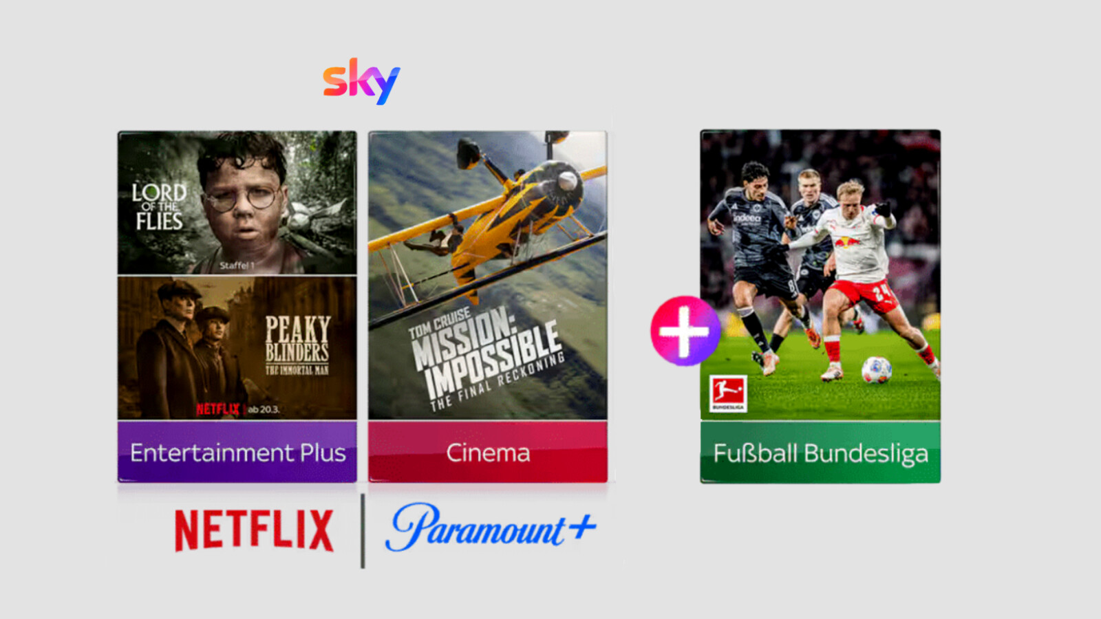 Sky, Paramount+ und Netflix für 15 Euro im Monat: Streaming-Angebot mit ...