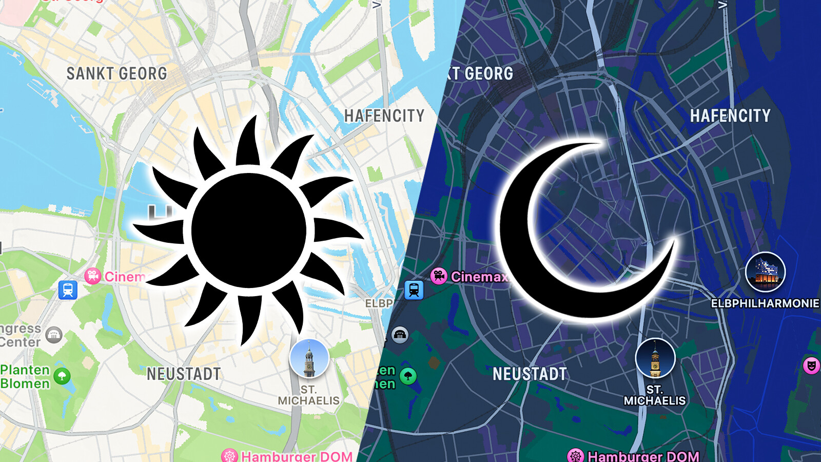 Apple Karten: So aktiviert ihr den Dark Mode in Apple Maps | NETZWELT