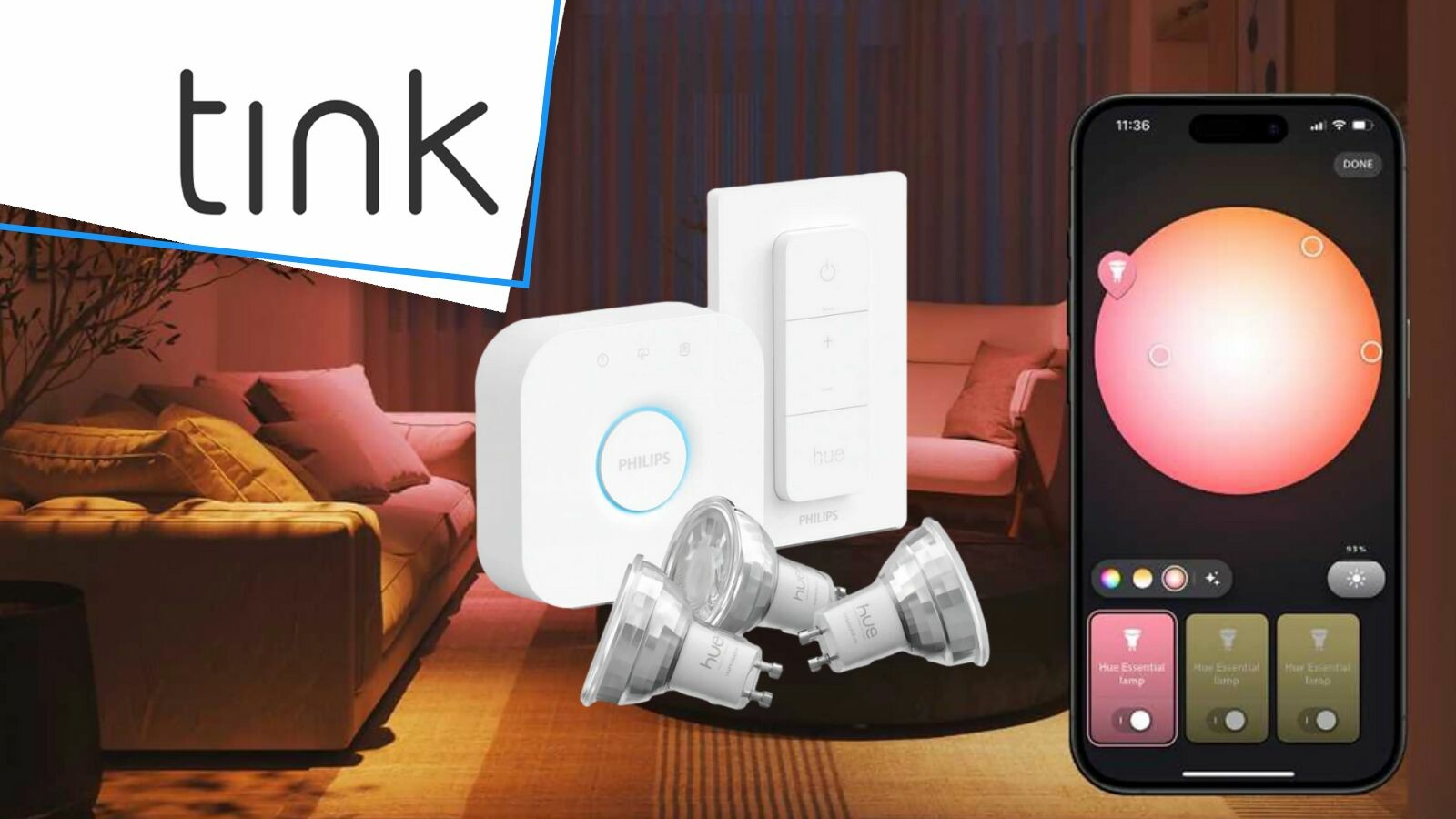 Philips Hue Essential Starter-Set für unter 100 Euro: tink verkauft neue Produktlinie zum ...