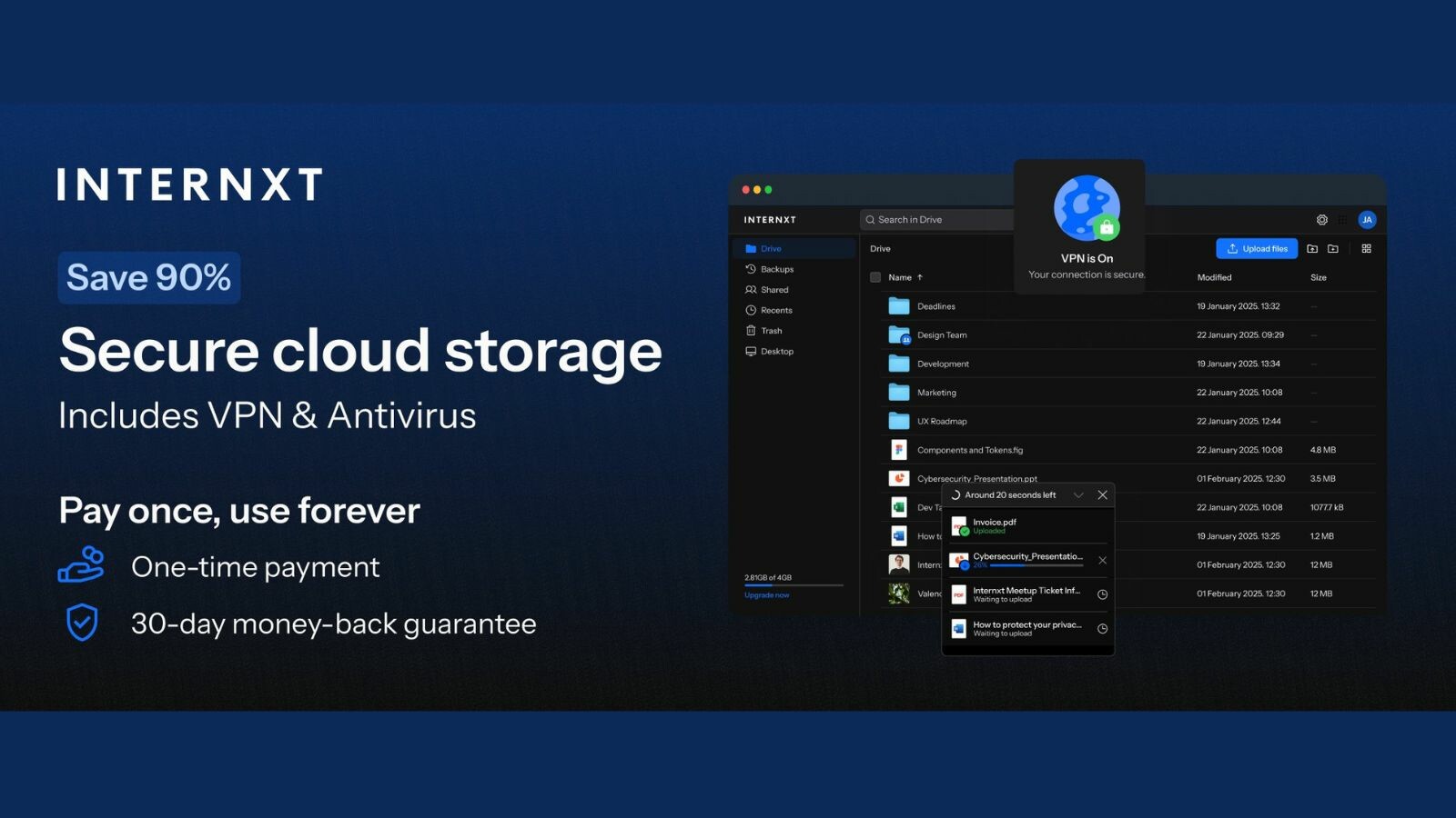 Günstiger Cloud-Speicher für Fotos, Videos und Dokumente: Internxt bietet himmlische Preise am ...