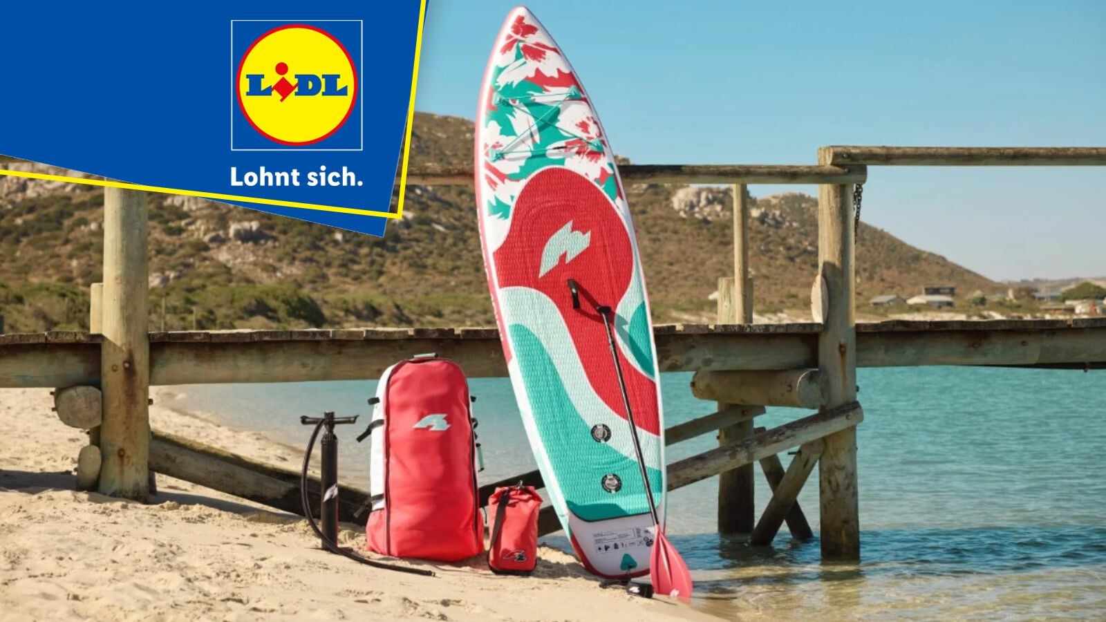 Spart euch die Leihgebühr: Lidl verkauft SUP mit Zubehör für unter 200 ...
