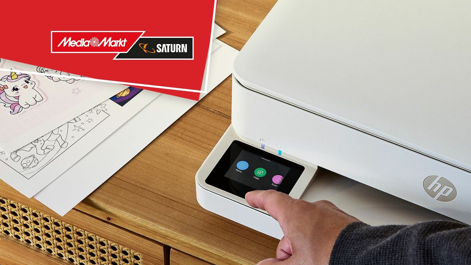 Angebot bei MediaMarkt: HP-Drucker für 69 Euro kaufen und 4.200 Seiten ...