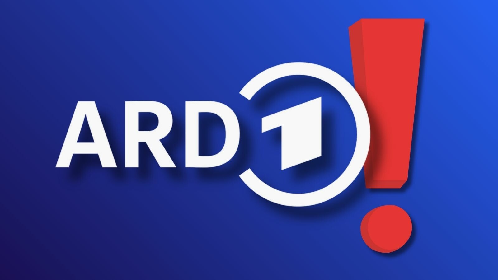 Aus aktuellem Anlass: Die ARD ändert am Samstag (23.5.) ihr Programm ...