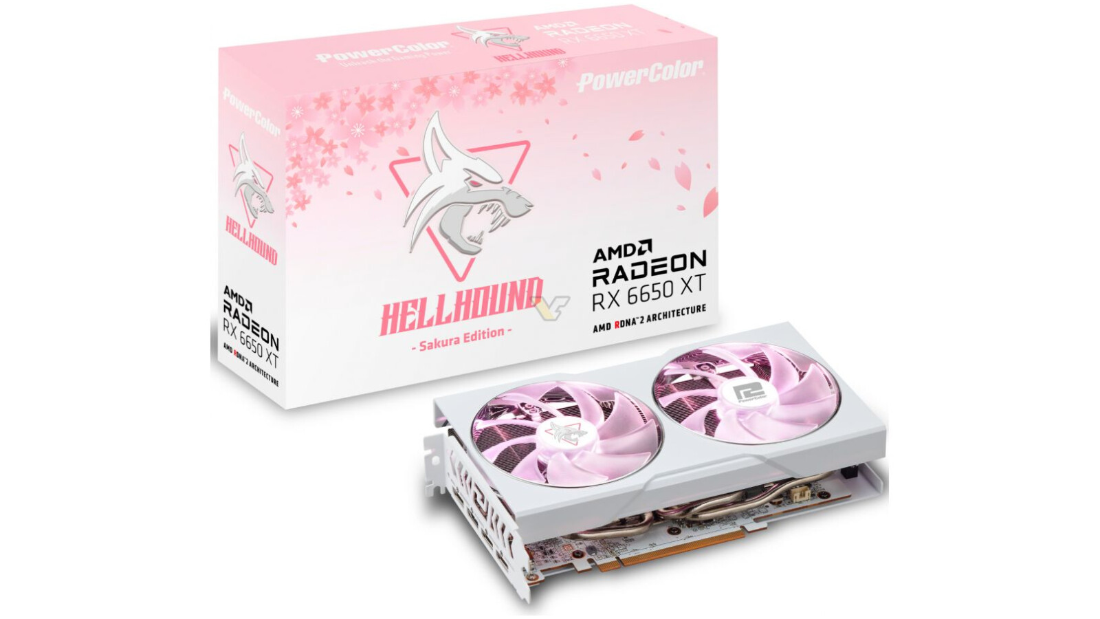 Die PowerColor Sakura Edition zur RX 6650 XT | NETZWELT