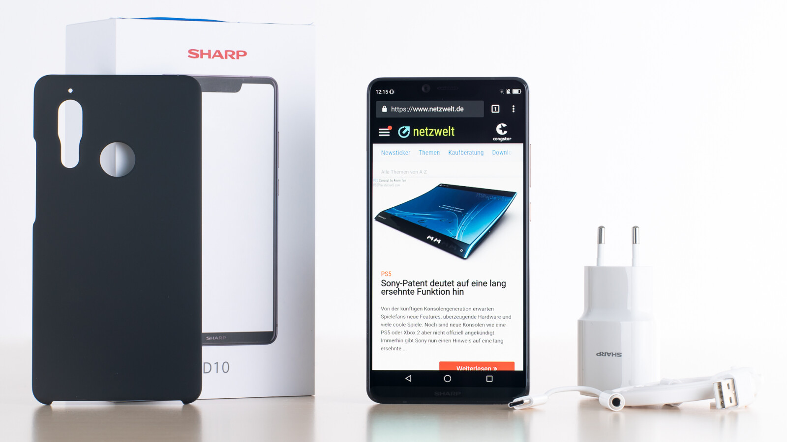 Sharp Aquos D10 in Bildern | NETZWELT