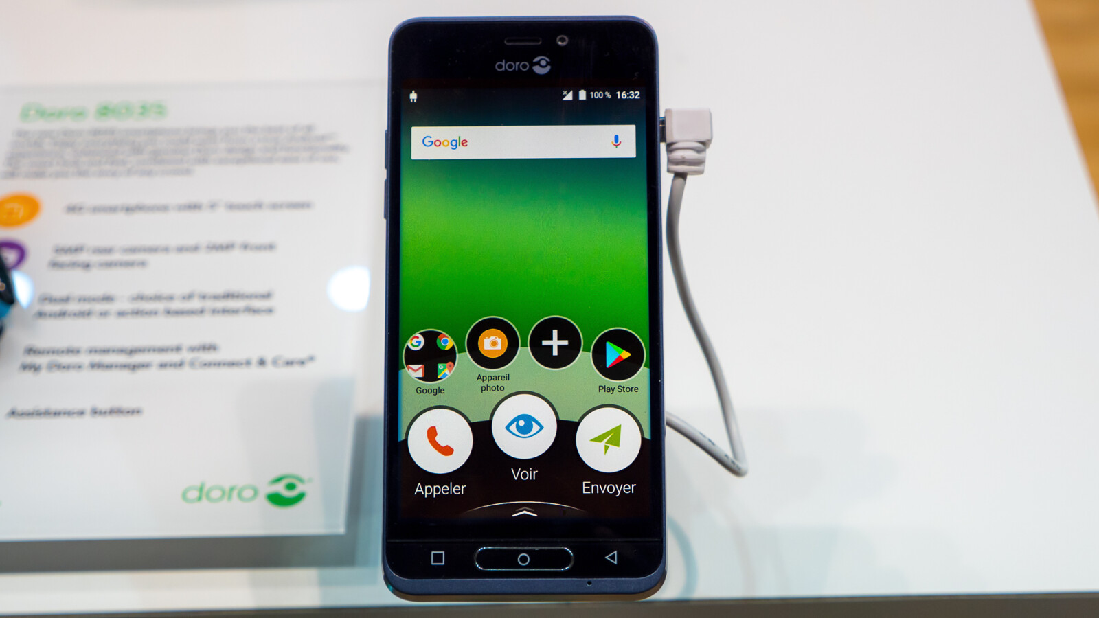 Doro 8035 im Kurztest: Einfach zu bedienendes Android-Smartphone | NETZWELT