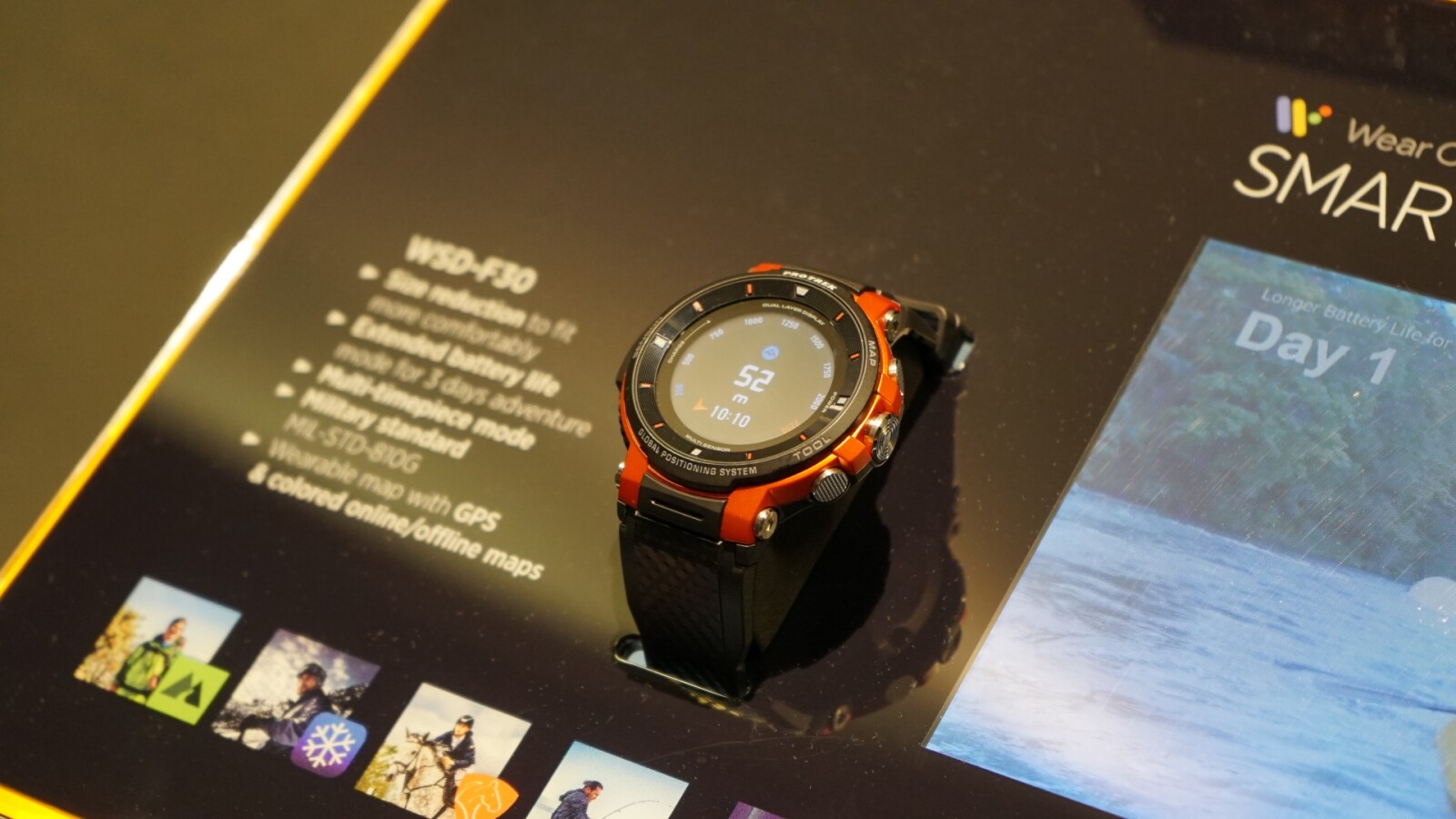 Das ist die Casio PRO TREK Smart WSD-F30. | NETZWELT