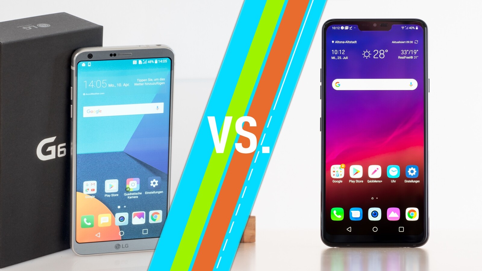 LG G6 vs. LG G7 ThinQ: So unterscheiden sich die Handys | NETZWELT
