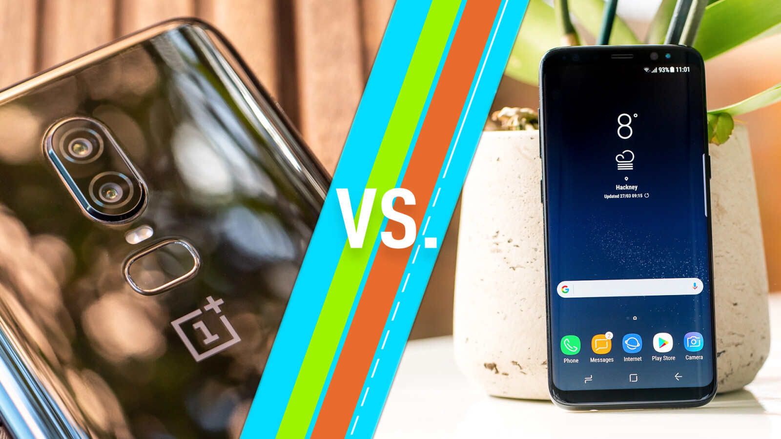 OnePlus 6 vs. Samsung Galaxy S8 (Plus): Smartphones im Vergleich | NETZWELT