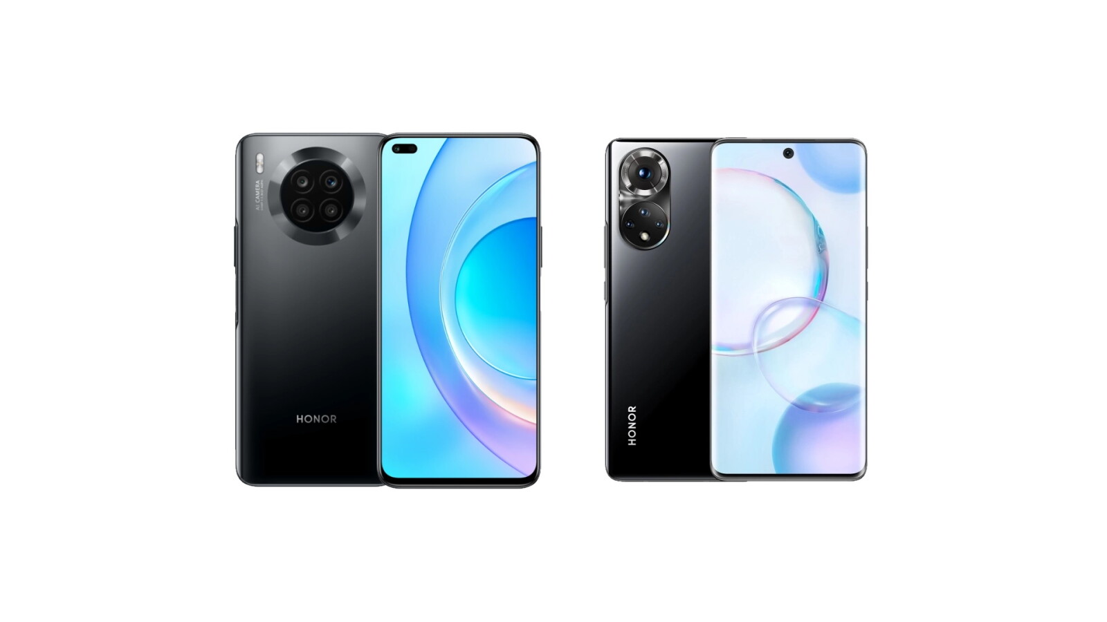 Honor 50 und Honor 50 Lite im Vergleich: So unterscheiden sich die ...