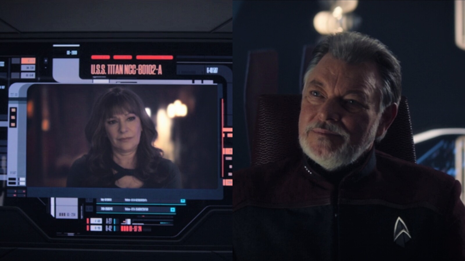 Star Trek: Warum kriselt es bei Troi & Riker, obwohl beide in Staffel 1 ...