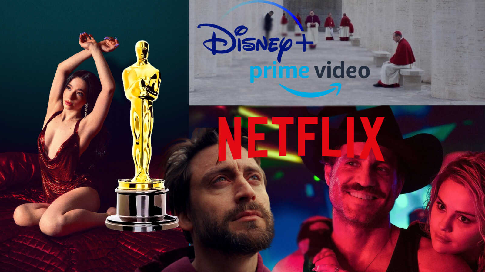 Gerade noch bei den Oscars, jetzt im Stream: Von "Anora" bis "Emilia Pérez" - so seht ihr die ...