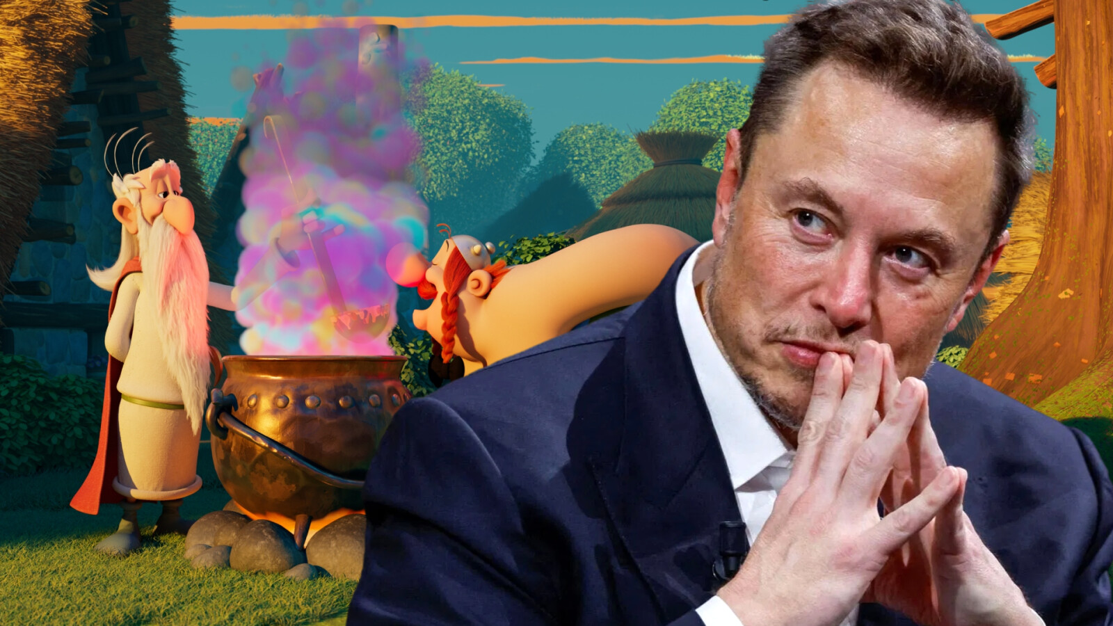 Asterix zieht Elon Musk durch den Kakao: Das steckt hinter der Szene | NETZWELT