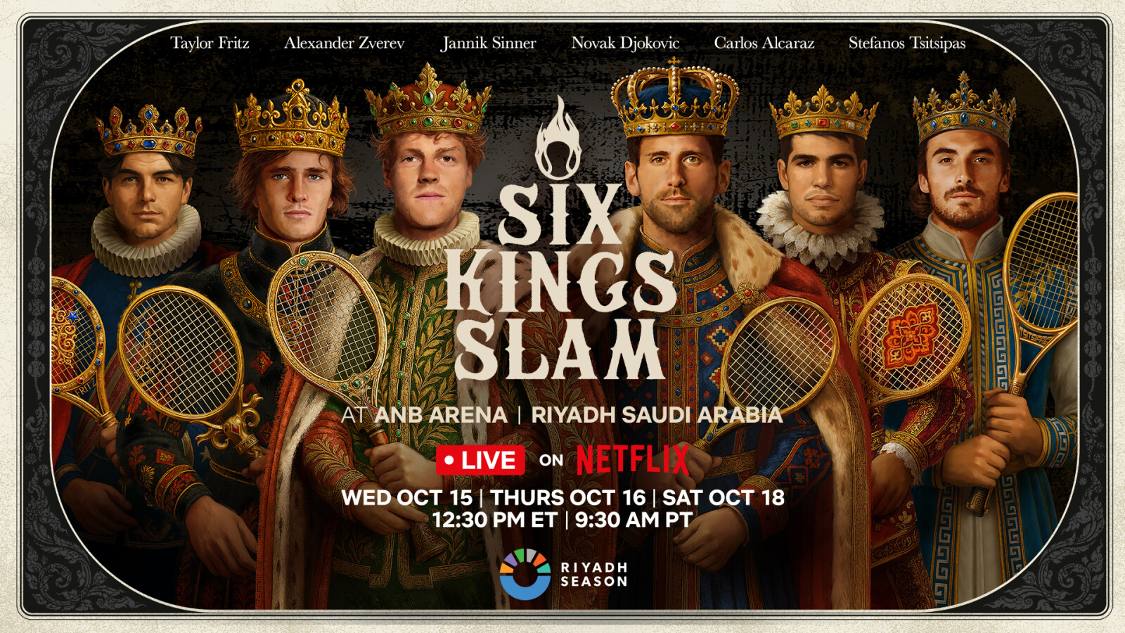 Six Kings Slam 2025: Alle Infos zu Terminen, Teilnehmern, Übertragungen und Co. im Überblick ...