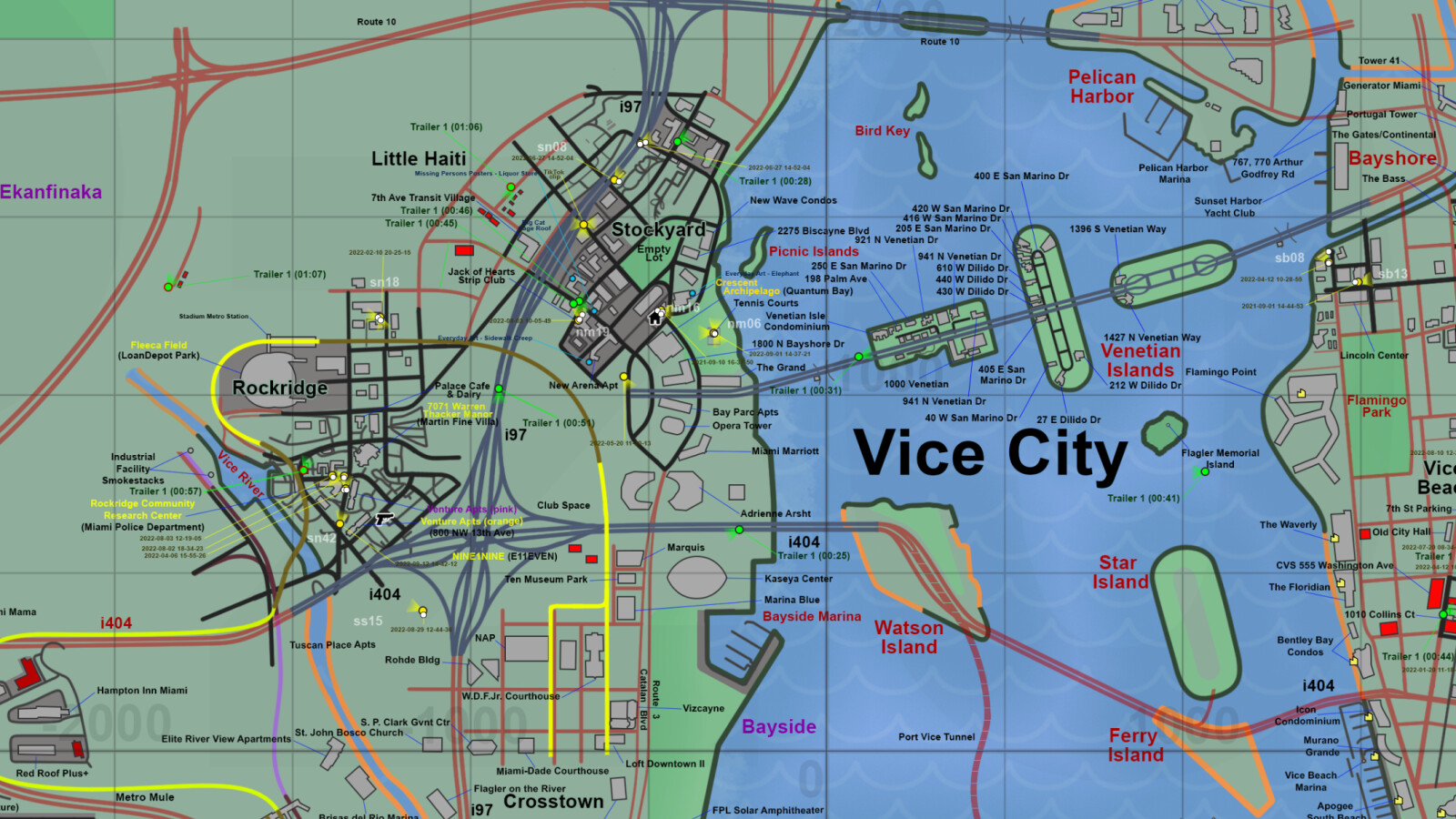 GTA 6: Gigantischer Karten-Leak - Neues Mapping-Update zeigt die Größe ...