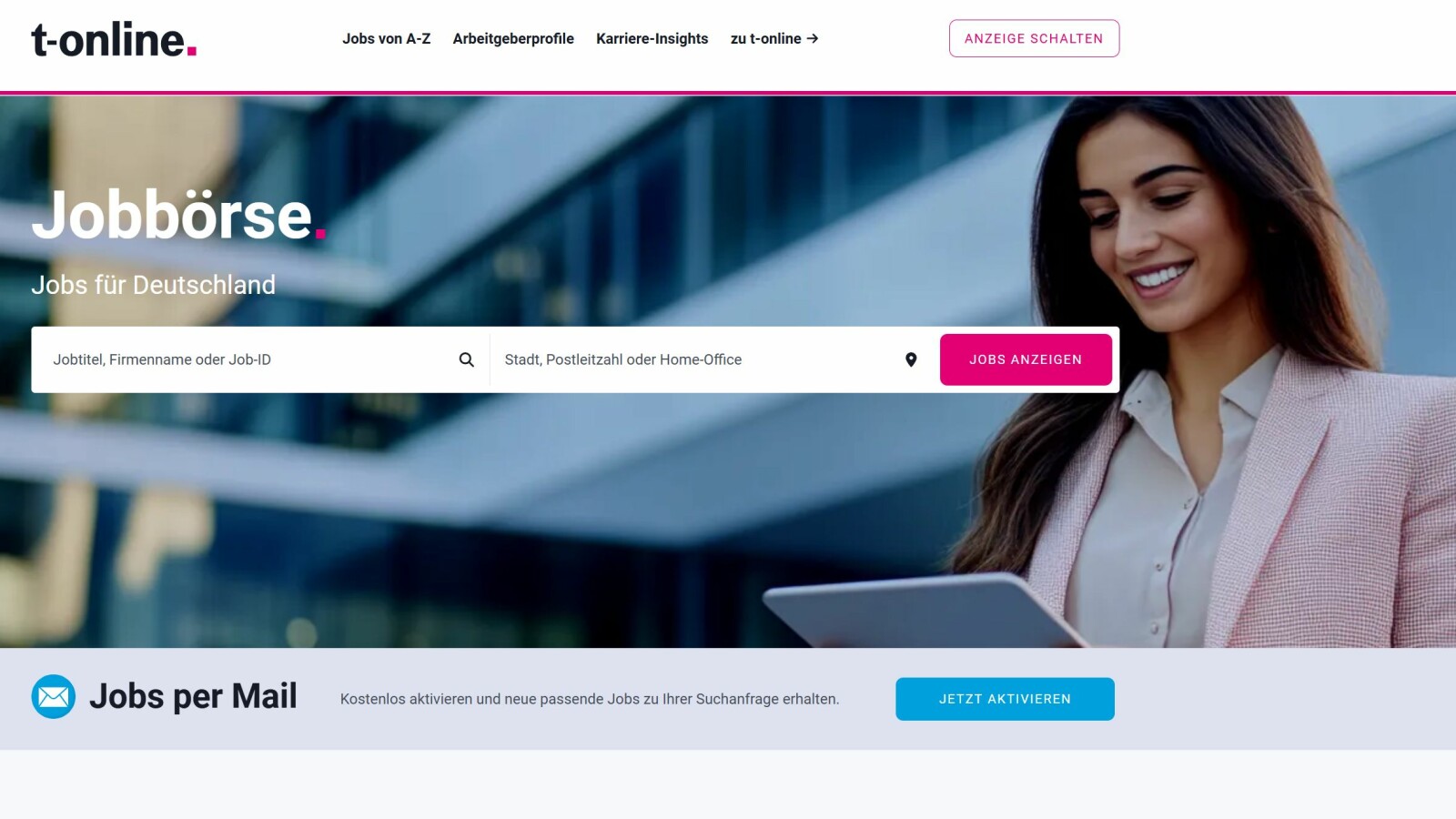 Neue Konkurrenz für Indeed, Stepstone und Co.: T-Online startet ...