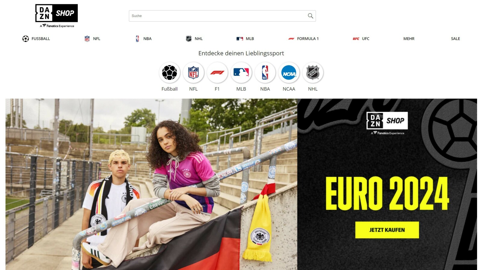 DAZN Shop: Mitfiebern im richtigen Outfit - hier bekommt ihr Trikots ...