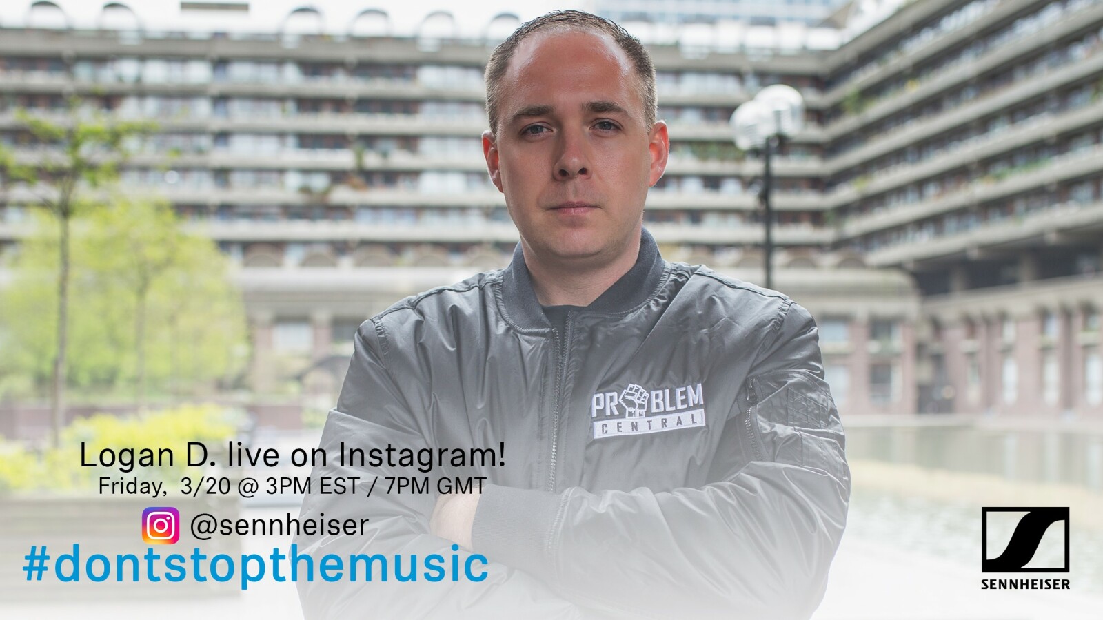 Logan D im Live-Stream: Sennheiser lädt zur Konzertreihe # ...