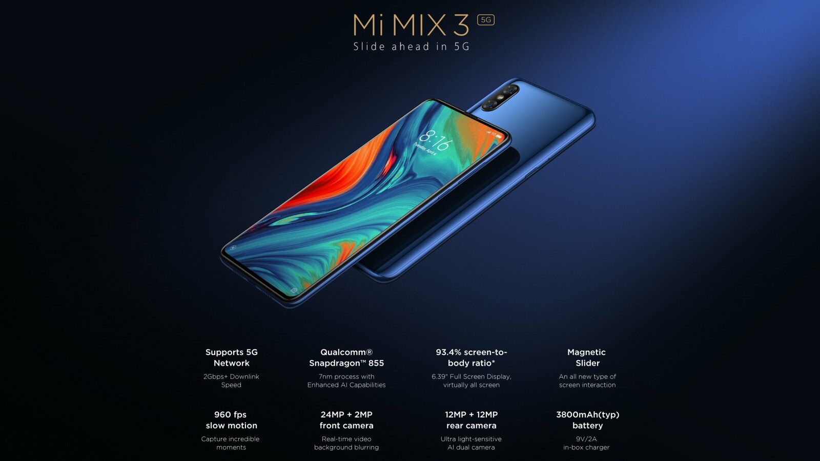 Xiaomi Mi Mix 3 5G in Bildern | NETZWELT