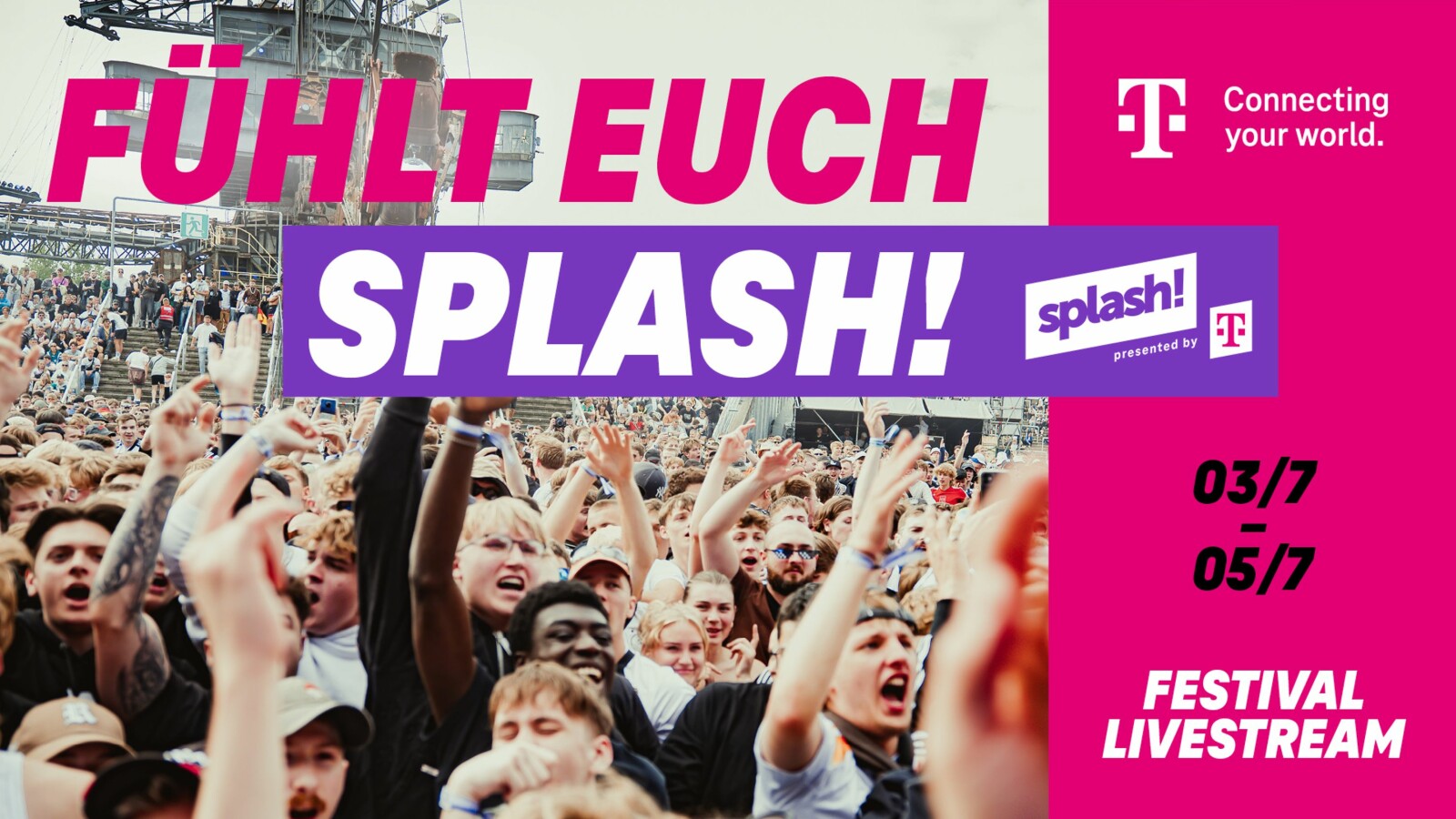 Splash! Festival 2025: Von diesen Vorteilen profitieren Telekom-Kunden ...