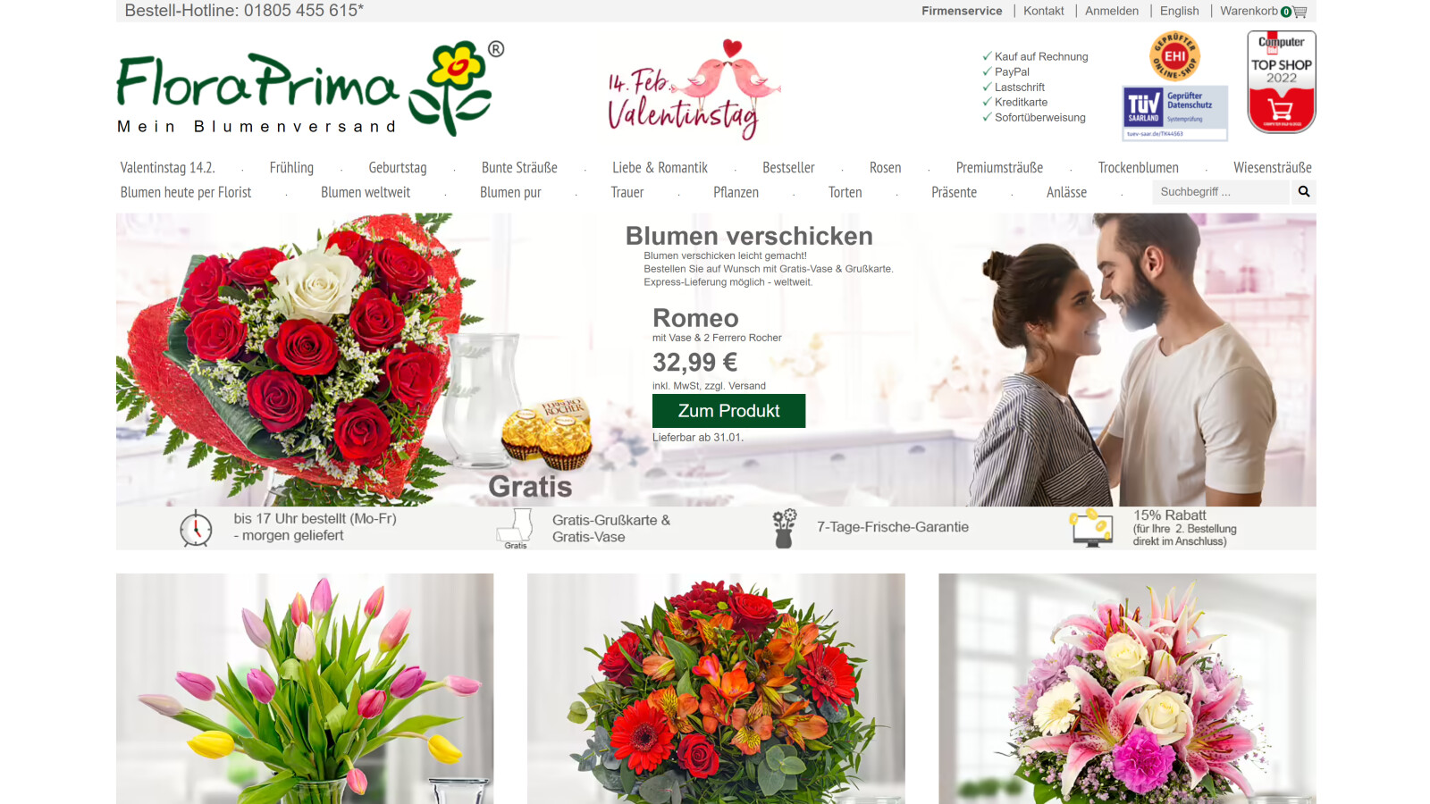 Eindruck FloraPrima | NETZWELT