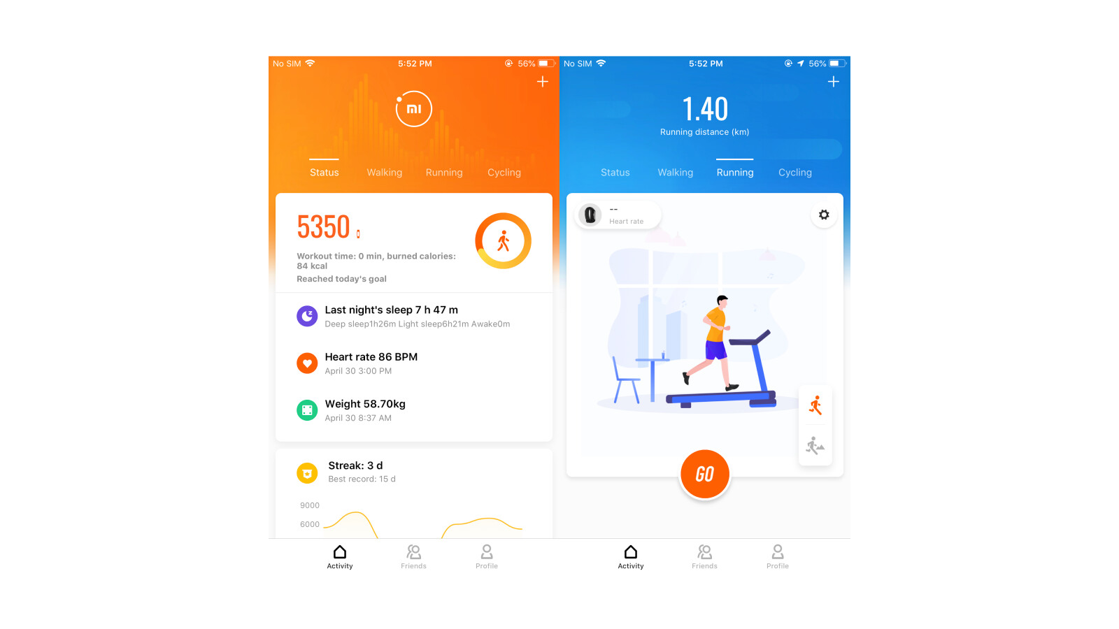 Xiaomi Mi Fit-App: Update bringt neuen Startbildschirm und neues Design ...