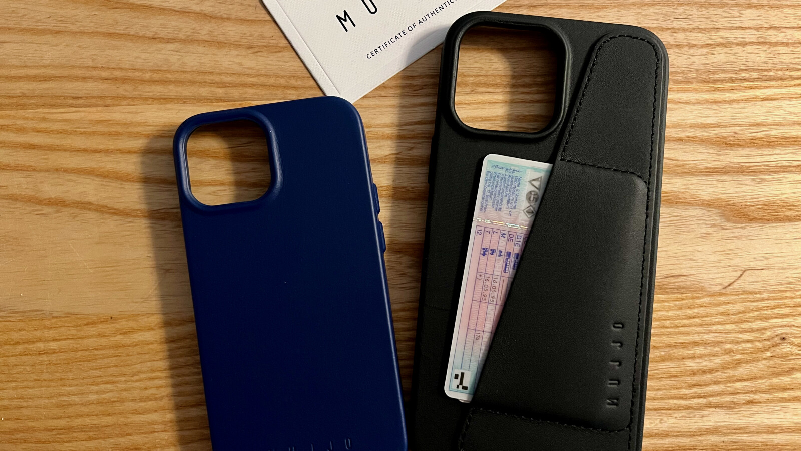 Mujjo Leather Wallet Case für iPhone 12 und iPhone 13 im Test | NETZWELT