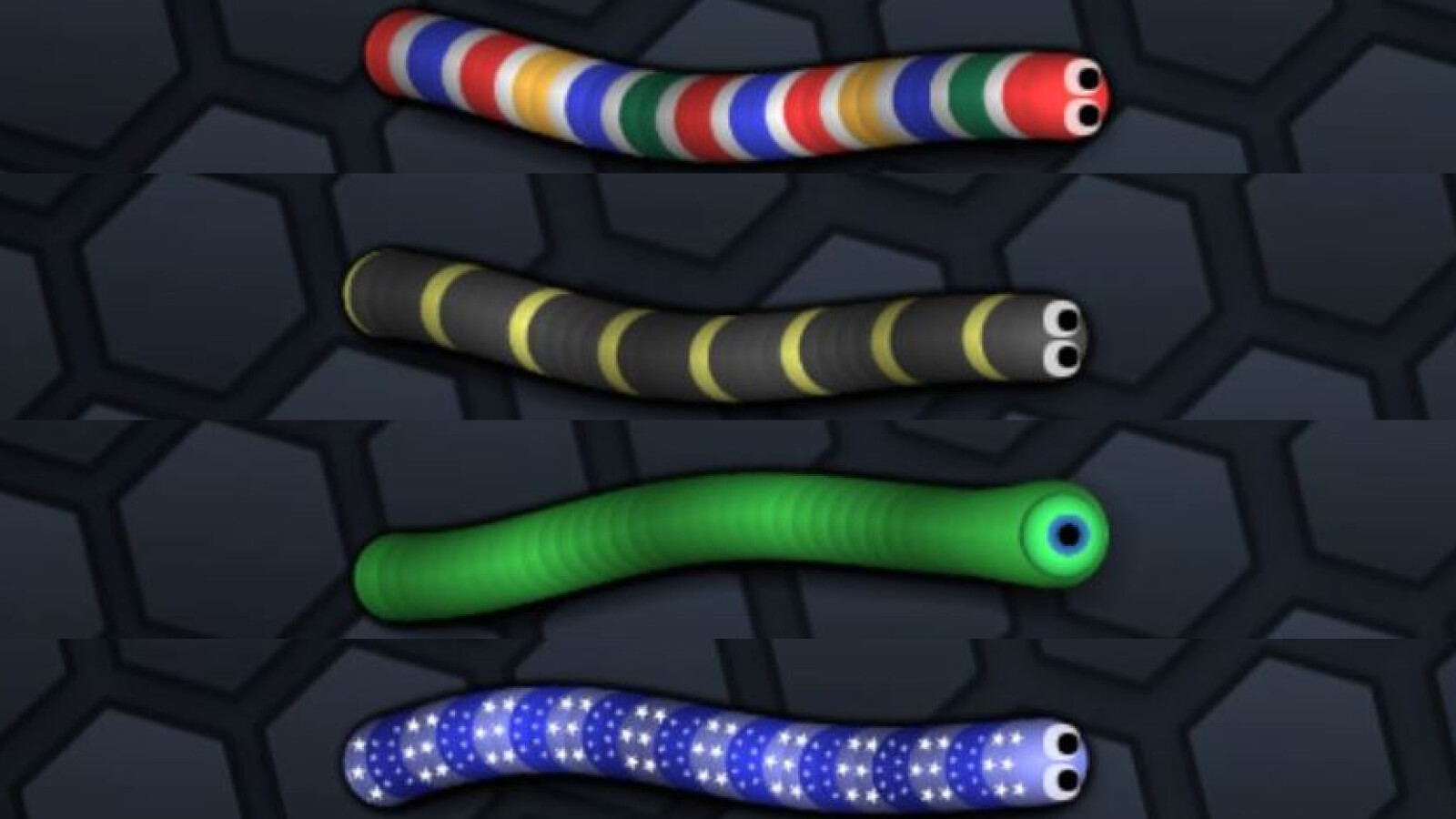 Slither.io - Skins: Alle 42 Skins und Geheim-Muster freischalten | NETZWELT