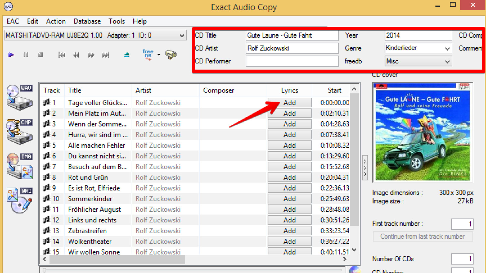 Rip audio compact discs with Exact Audio Copy | NETZWELT