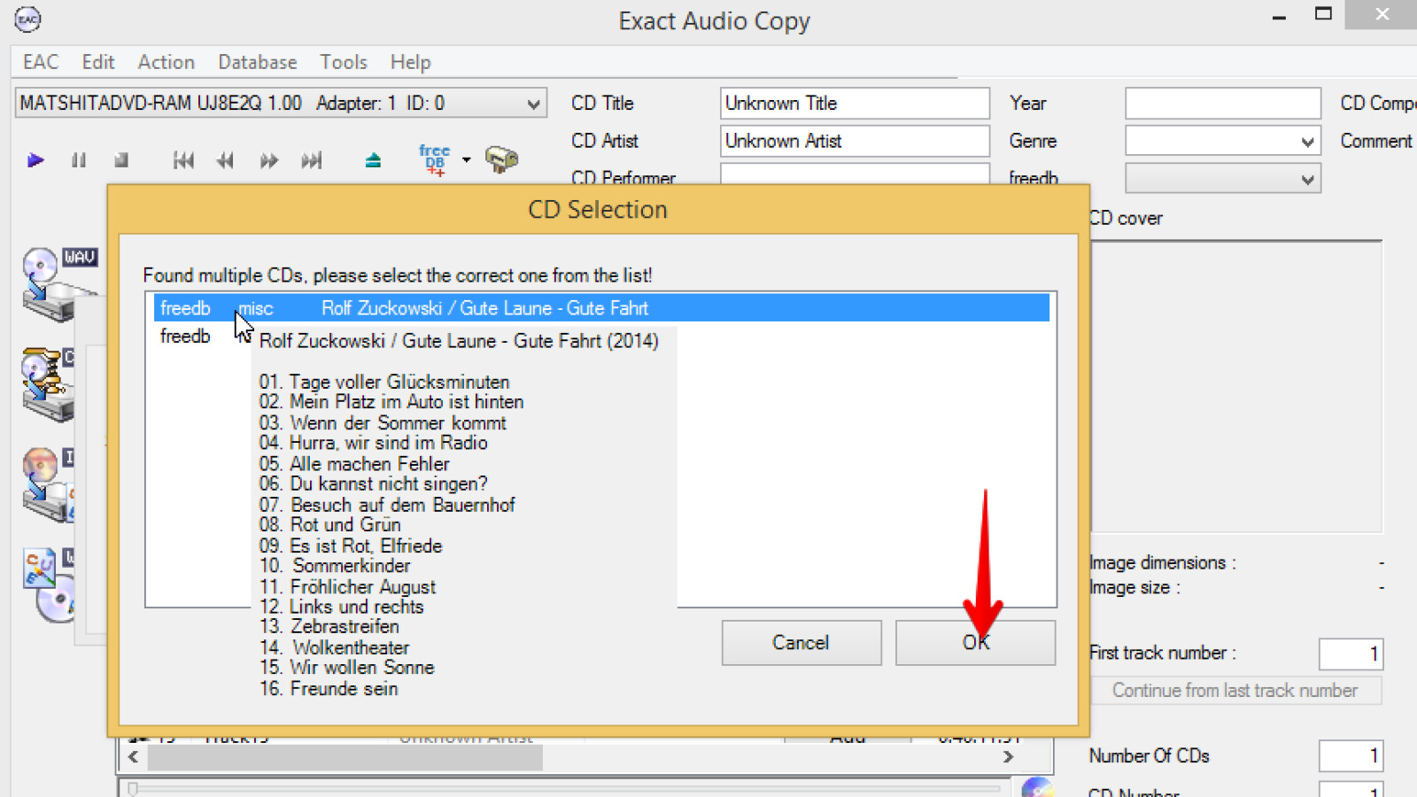 Rip audio compact discs with Exact Audio Copy | NETZWELT