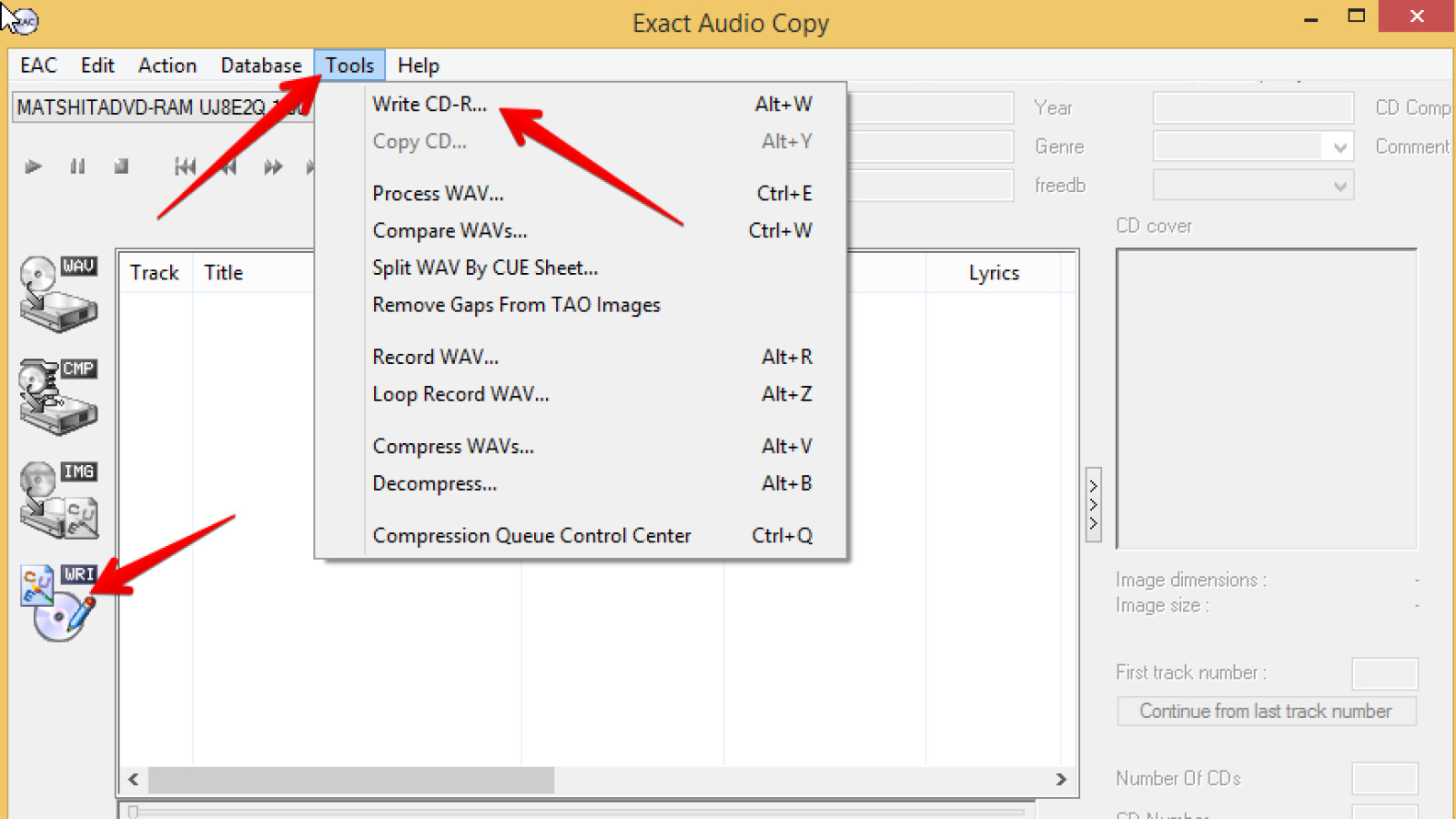 Burning music audio compact discs with Exact Audio Copy - That’s how it ...