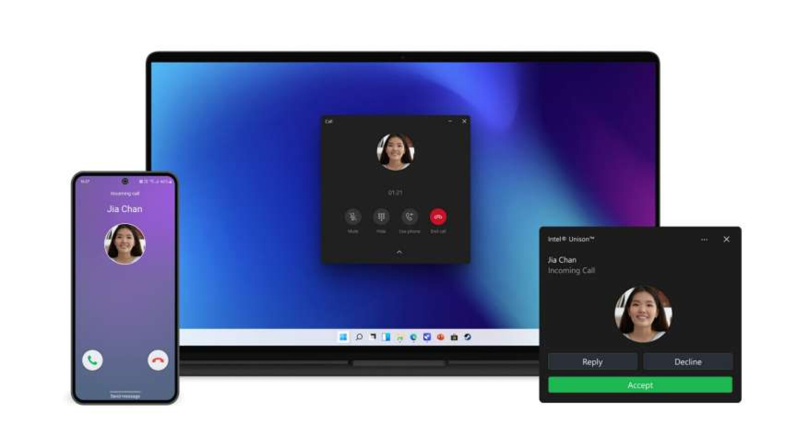 Intel kündigt Unison an: Windows 11 mit Android und iPhone koppeln ...