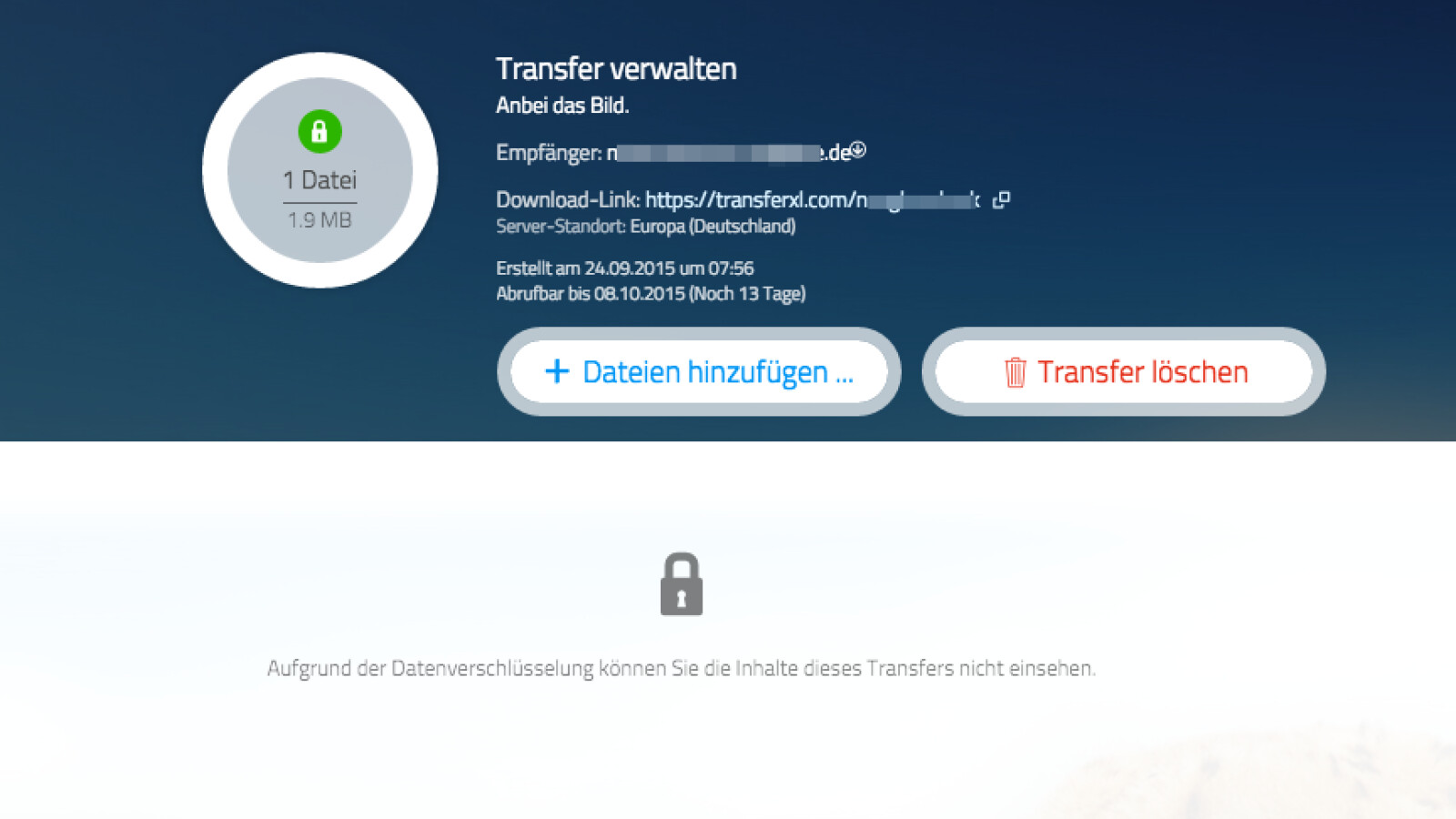 TransferXL - Dateien verschlüsselt und kostenlos versenden | NETZWELT