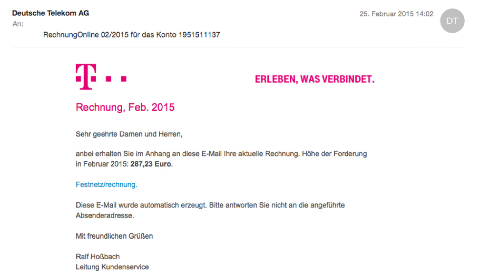 Diese gefälschten Telekom-Rechnungen sind im Umlauf | NETZWELT