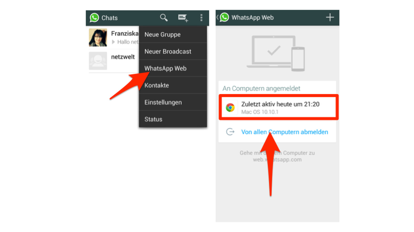 So nutzt du WhatsApp auf dem Computer | NETZWELT
