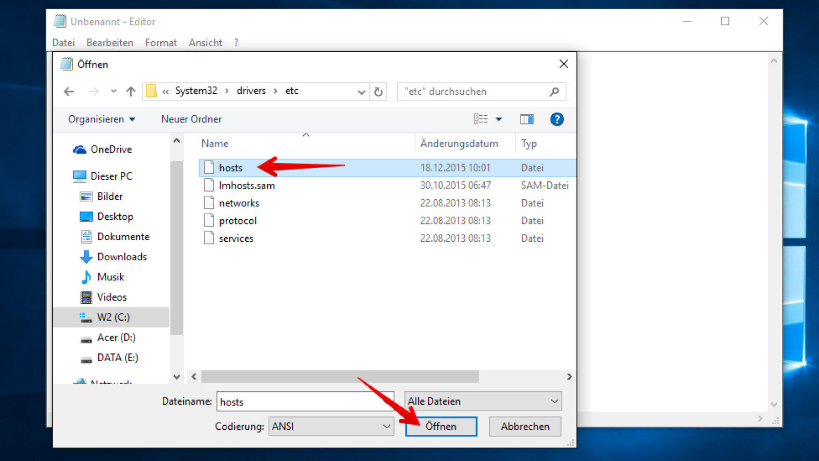 hosts-Datei unter Windows öffnen und bearbeiten | NETZWELT