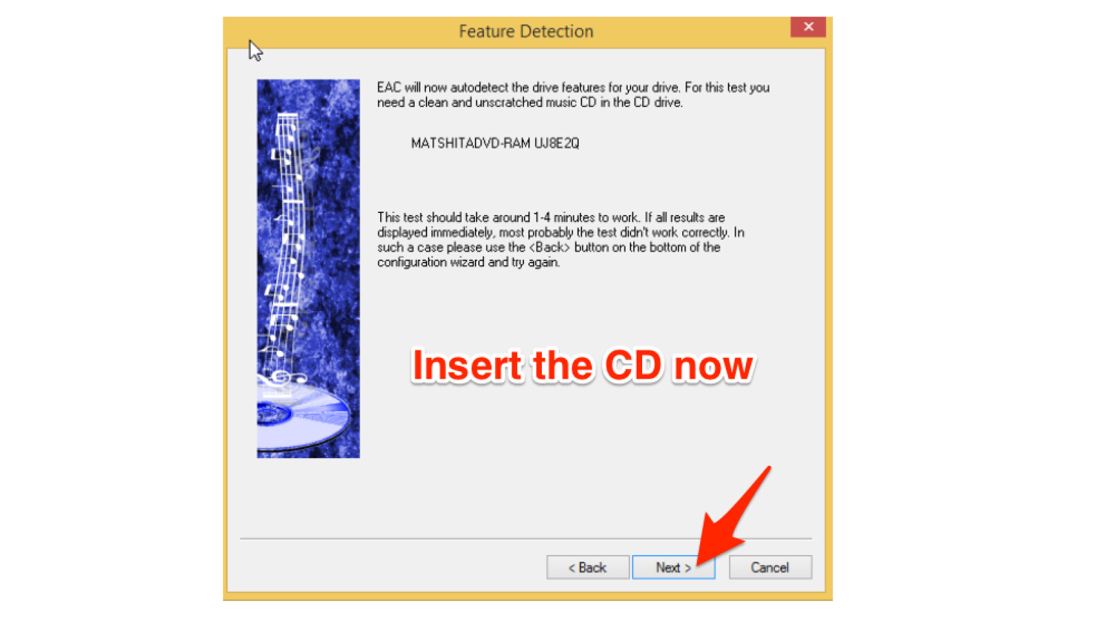 First setup of Exact Audio Copy - that's how it works | NETZWELT
