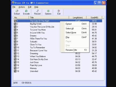 Free CD to MP3 Converter - Download | NETZWELT
