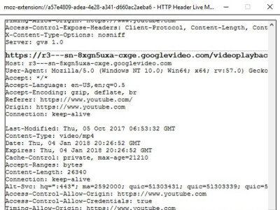 Live HTTP Headers - Download | NETZWELT