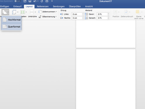 Microsoft Word: So formatiert ihr einzelne Seiten im Querformat - NETZWELT