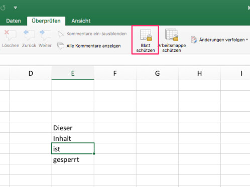 Microsoft Excel: So schließt ihr einzelne Zellen von der Sperrung aus ...