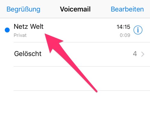Apple iOS: So aktiviert ihr "Visual Voicemail" - NETZWELT