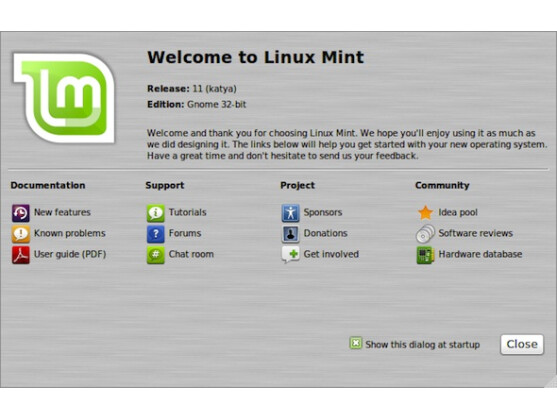 Linux Mint 11: Neues Ubuntu-Derivat mit alter Gnome-Version - NETZWELT
