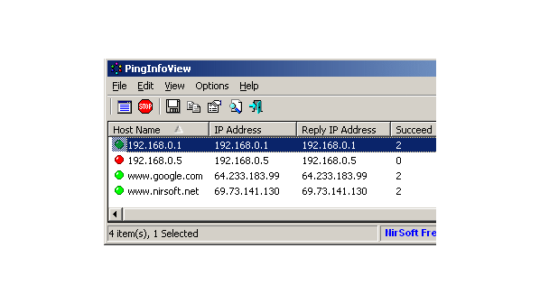 PingInfoView - Download - NETZWELT