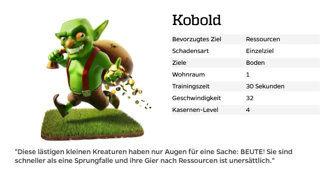 Clash of Clans - Kobolde: Die grünen Beutemacher - NETZWELT